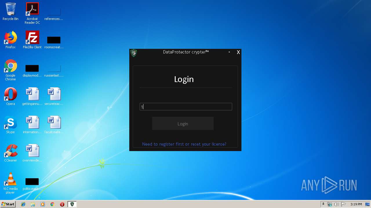 Malware analysis DataProtector crypter™.exe No threats detected | ANY ...