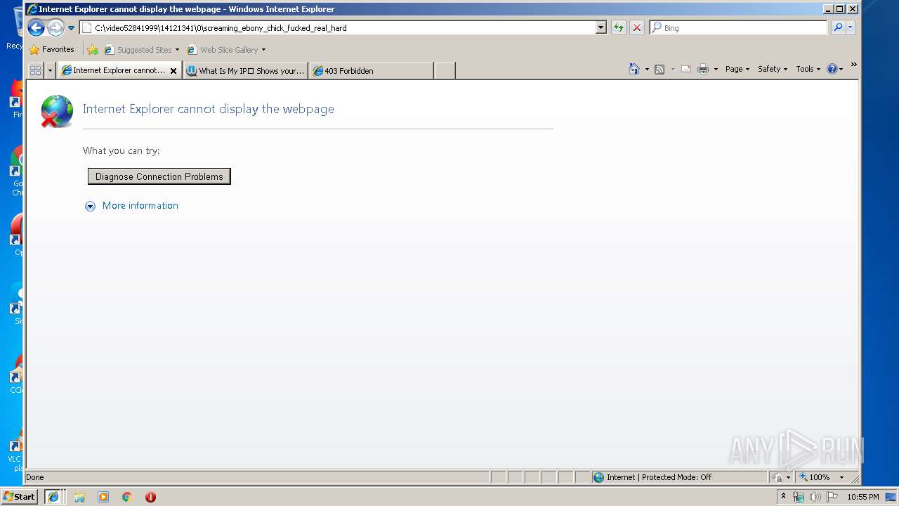 Malware analysis index.html Suspicious activity | ANY.RUN - Malware ...