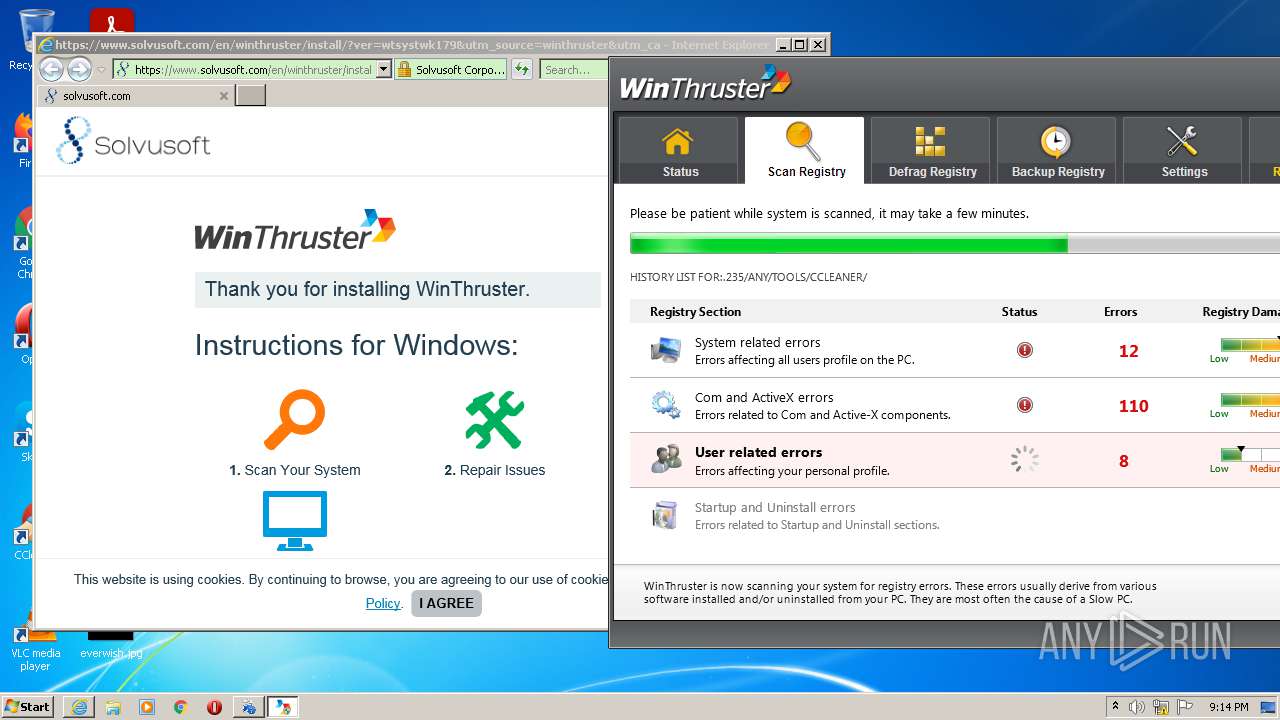 Analysis Setup_WinThruster_2016.exe (MD5 ...