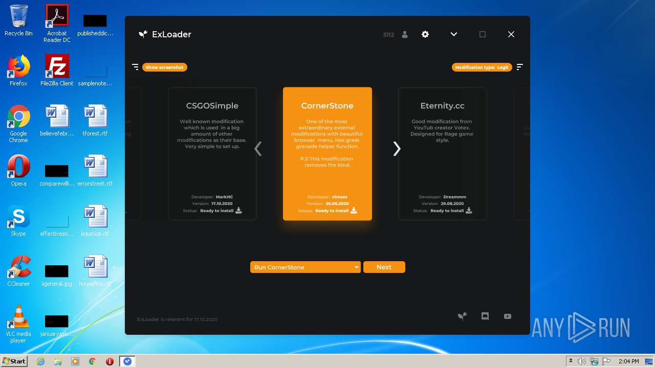 Malware analysis ExLoader.exe Malicious activity | ANY.RUN - Malware ...