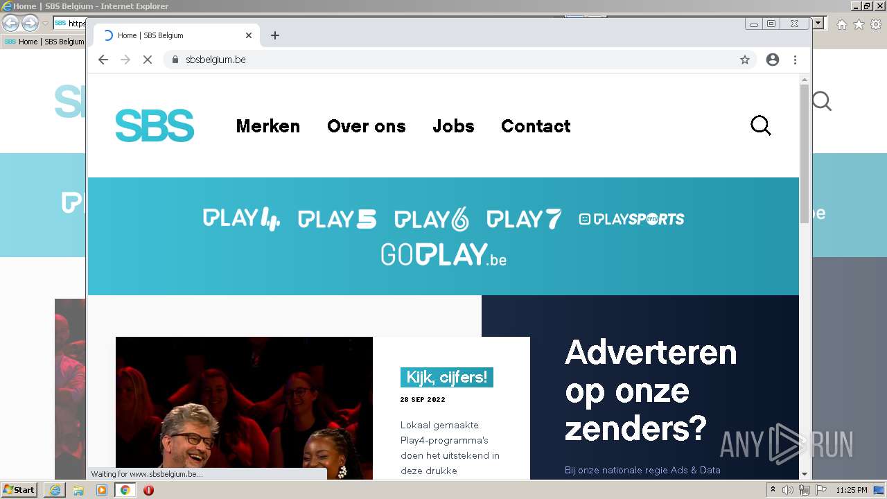 Malware analysis http://sbsbelgium.be Malicious activity | ANY.RUN ...