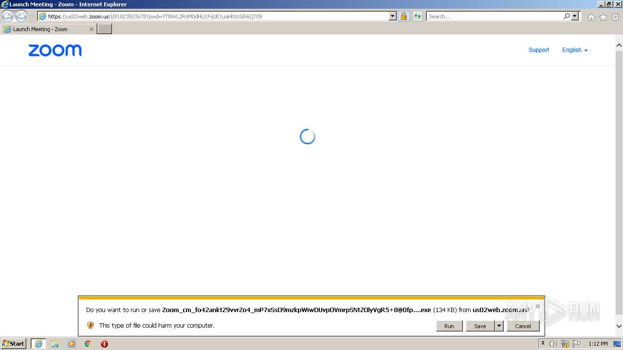 Malware analysis https://us02web.zoom.us/j/81823503678?pwd=YTNWL2RnM0dHU1FsUE1uaHhXcGR6QT09 ...