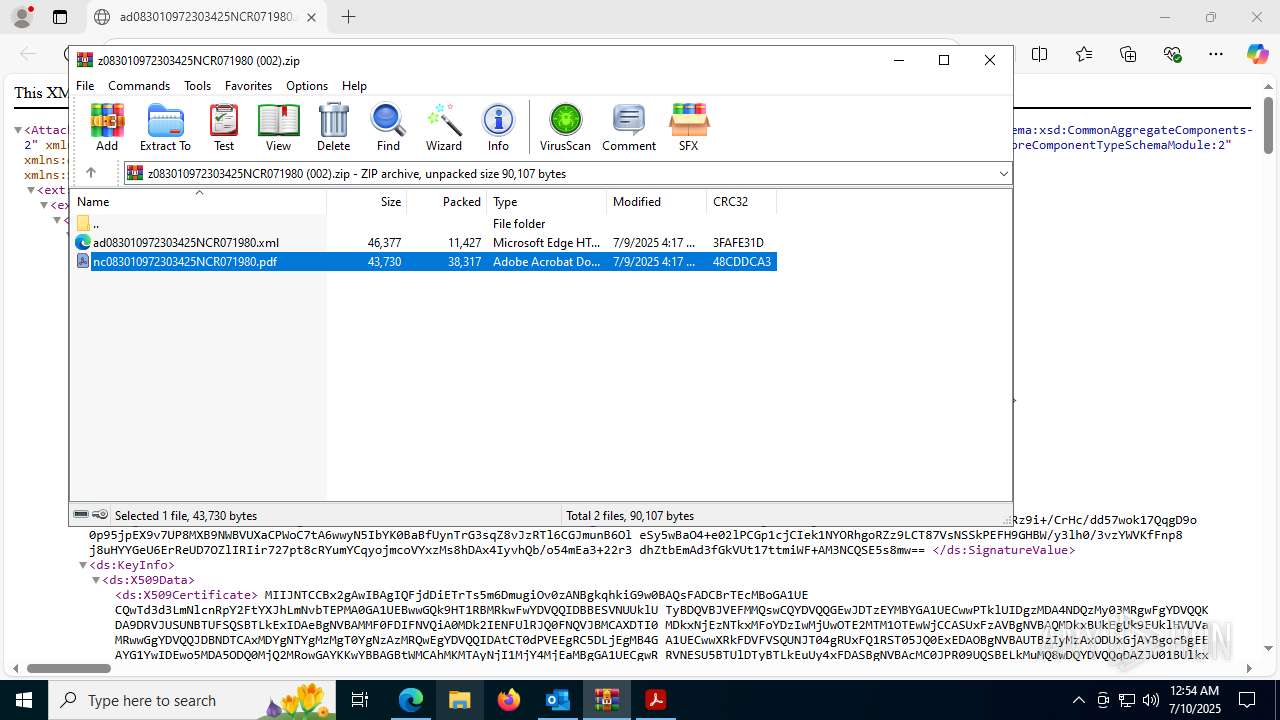 Analysis 830109723_PAYU_COLOMBIA_S_A_S_NCR071980_91_PAYU_COLOMBIA_S_A_S ...