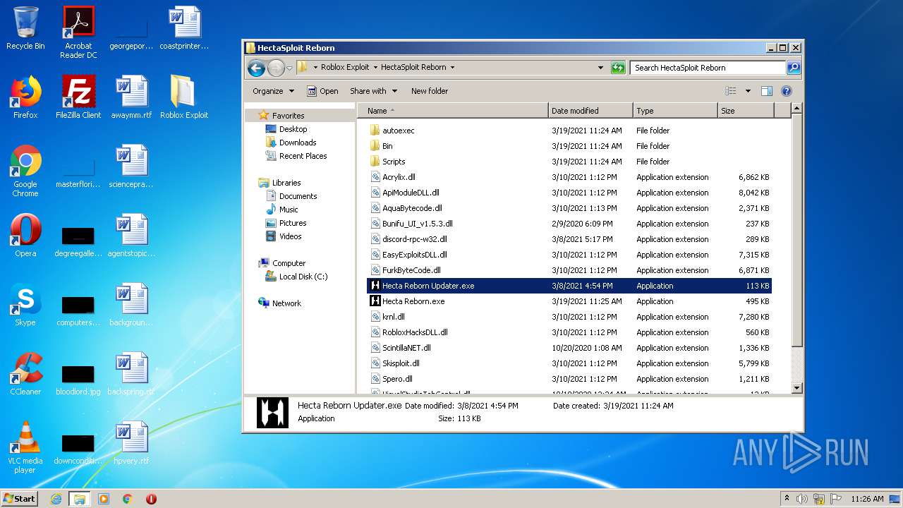 Malware analysis https://mega.nz/folder/cU9EwQ7L#AyIsLTea9-q0jnhjsSsRrA ...