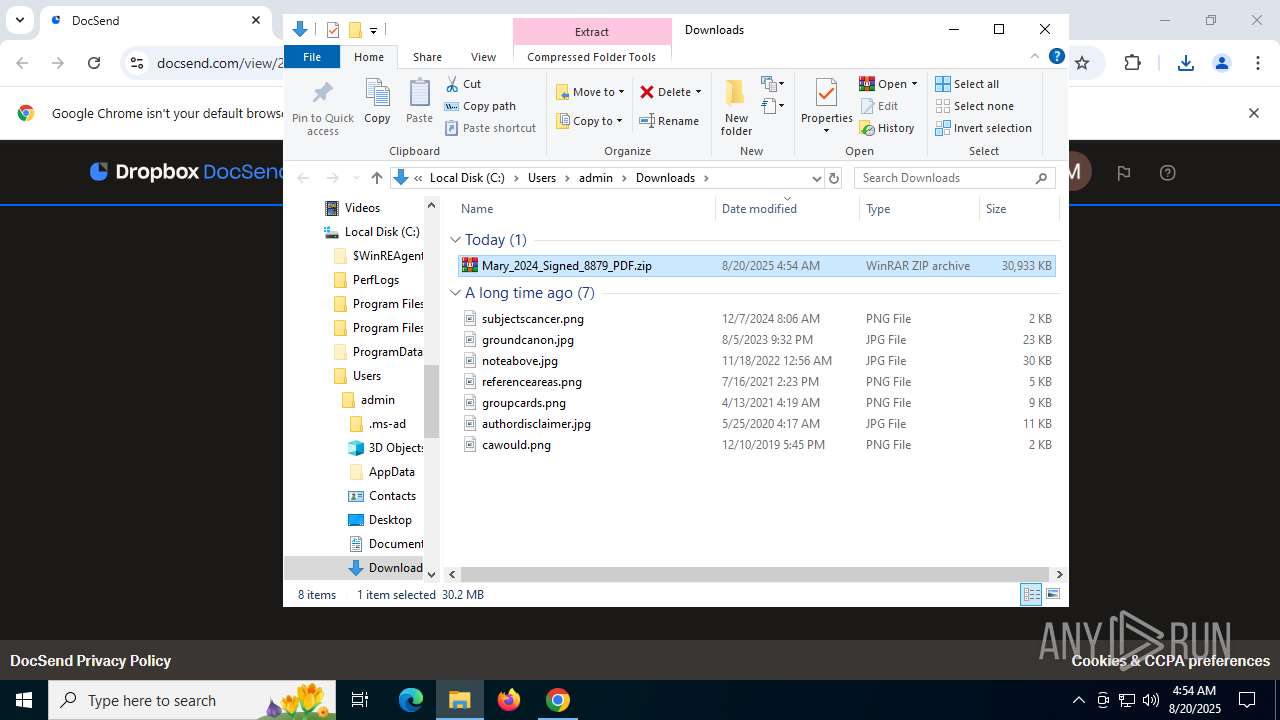 Analysis http://docsend.com/view/25wrxidxxj8irkdi Malicious activity - Interactive analysis ANY.RUN