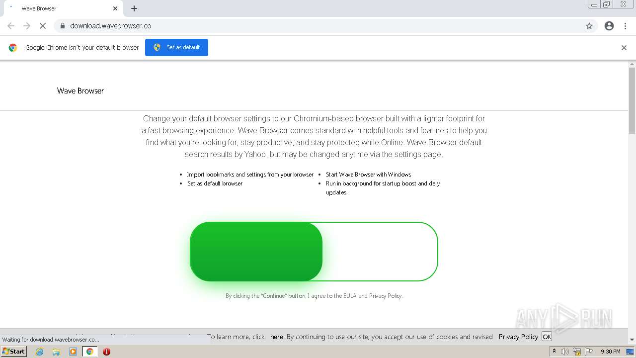 Malware analysis https://download.wavebrowser.co Malicious activity ...