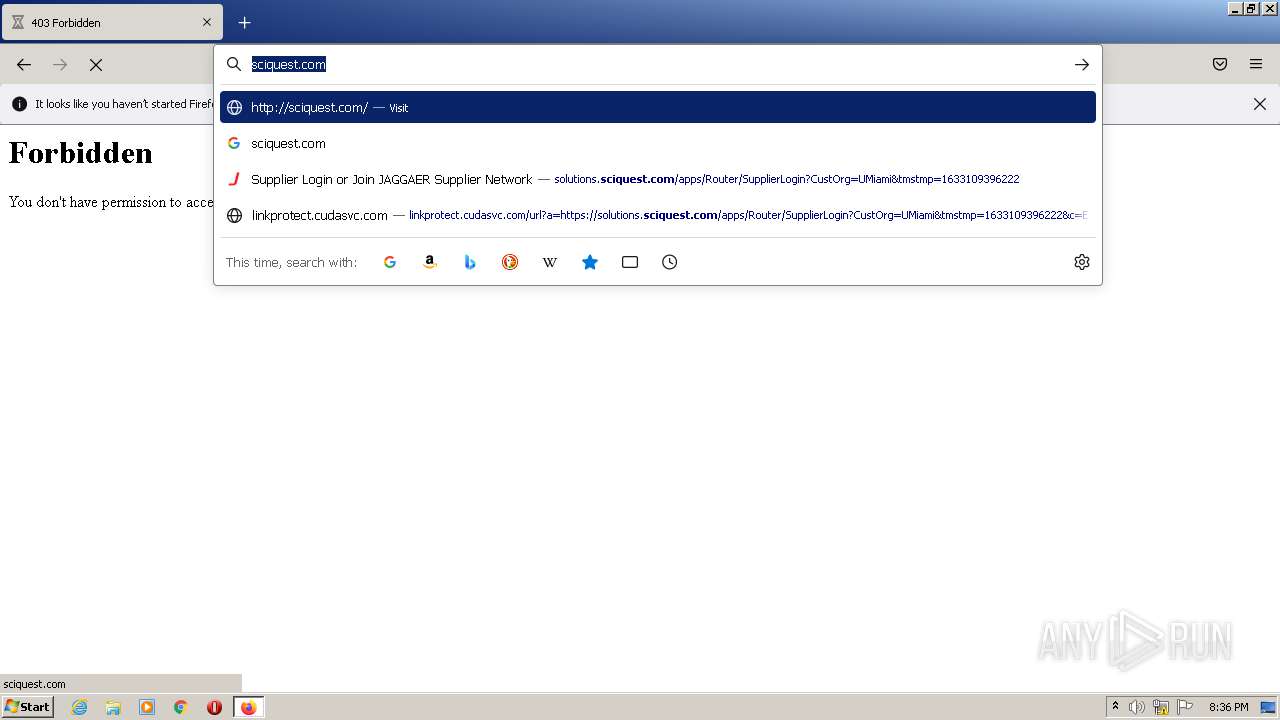 Malware analysis https://linkprotect.cudasvc.com/url?a=https%3a%2f%2fsolutions.sciquest.com ...