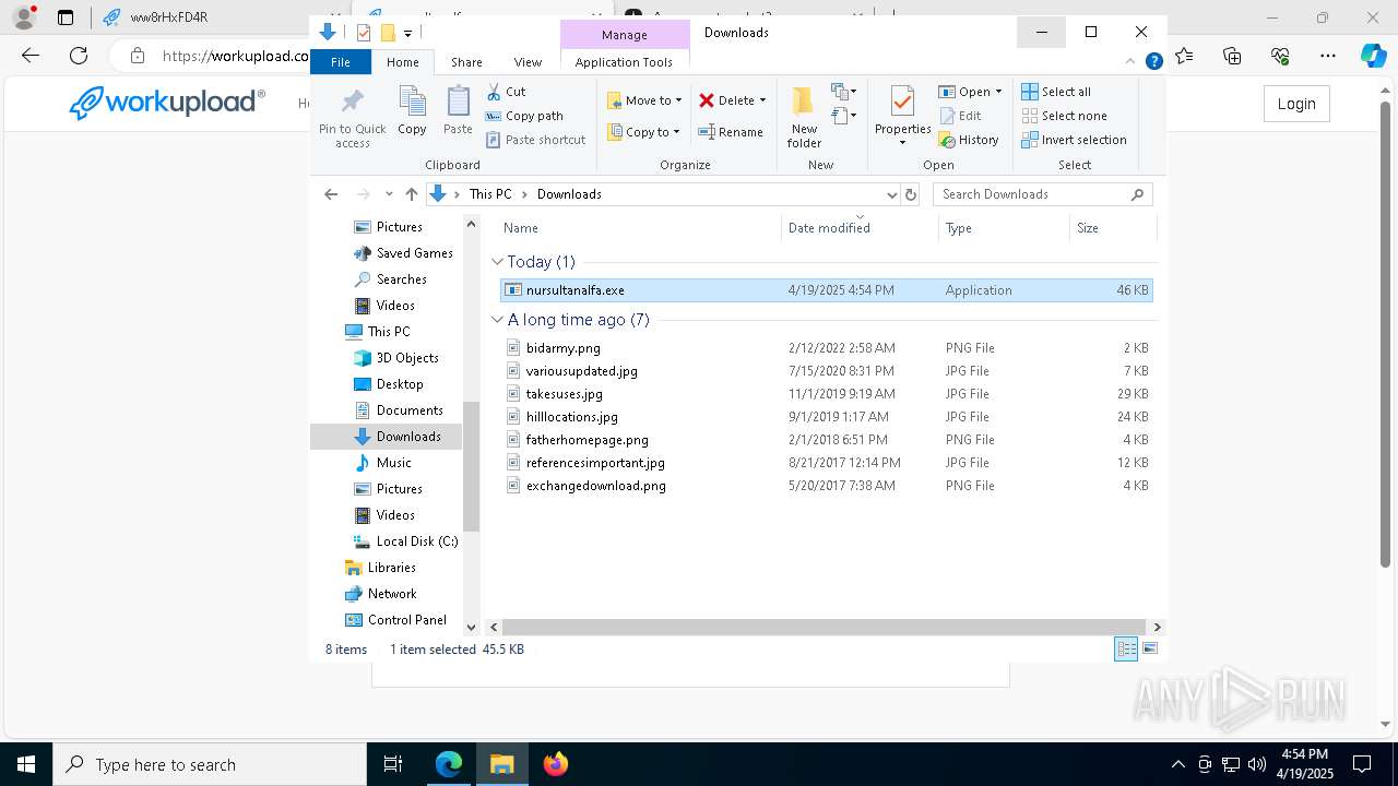 Malware analysis https://workupload.com/archive/ww8rHxFD4R Malicious ...