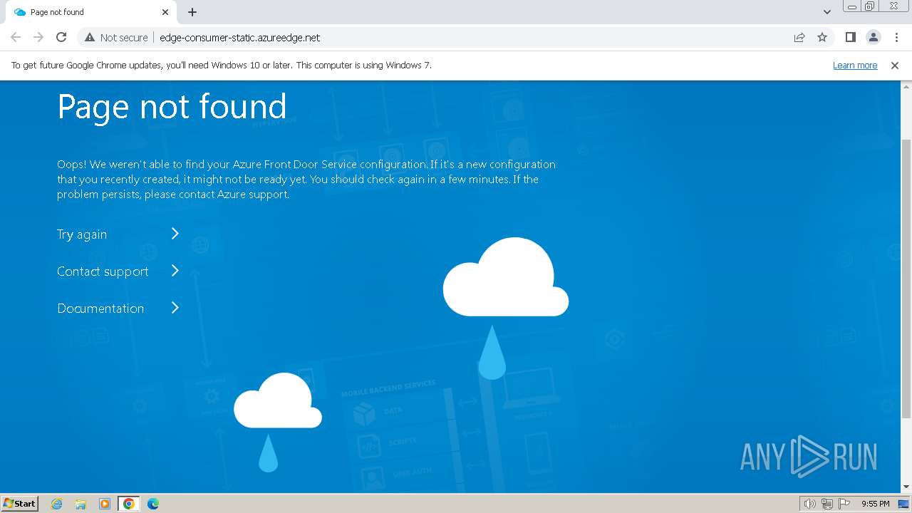 Malware Analysis Edge-consumer-static.azureedge.net Malicious Activity 