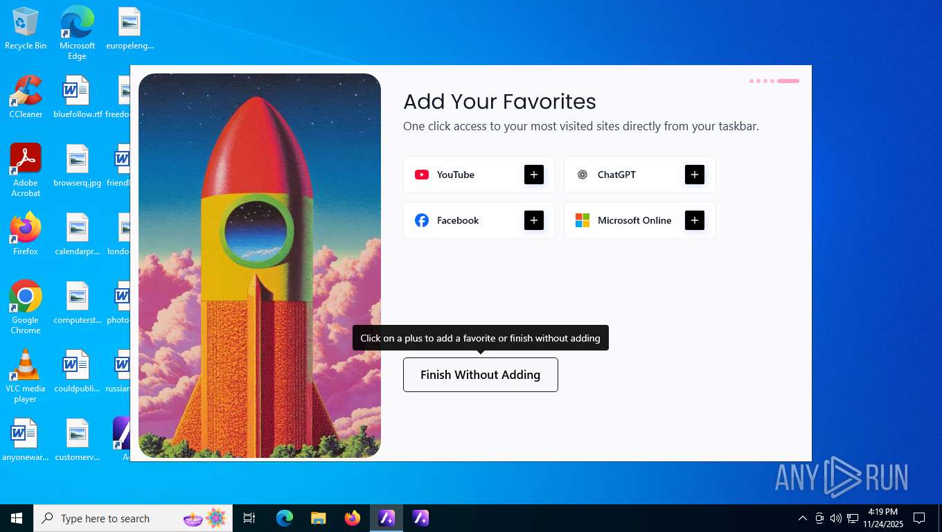 Malware analysis AceSetup.exe Malicious activity | ANY.RUN - Malware ...