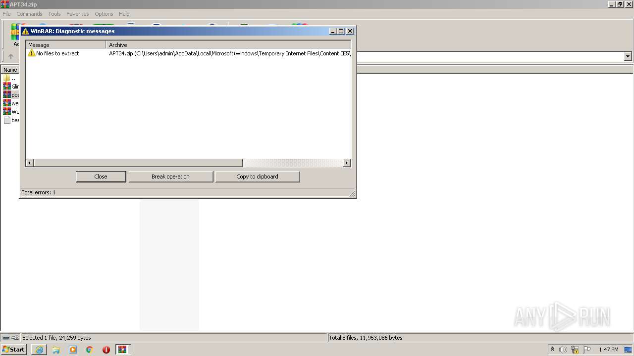 Malware analysis https://raw.githubusercontent.com/ytisf/theZoo/master/malware/Source/Original ...