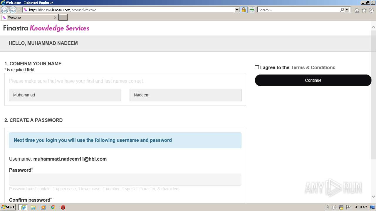 Malware analysis https://finastra.litmoseu.com/account/login?loginkey ...