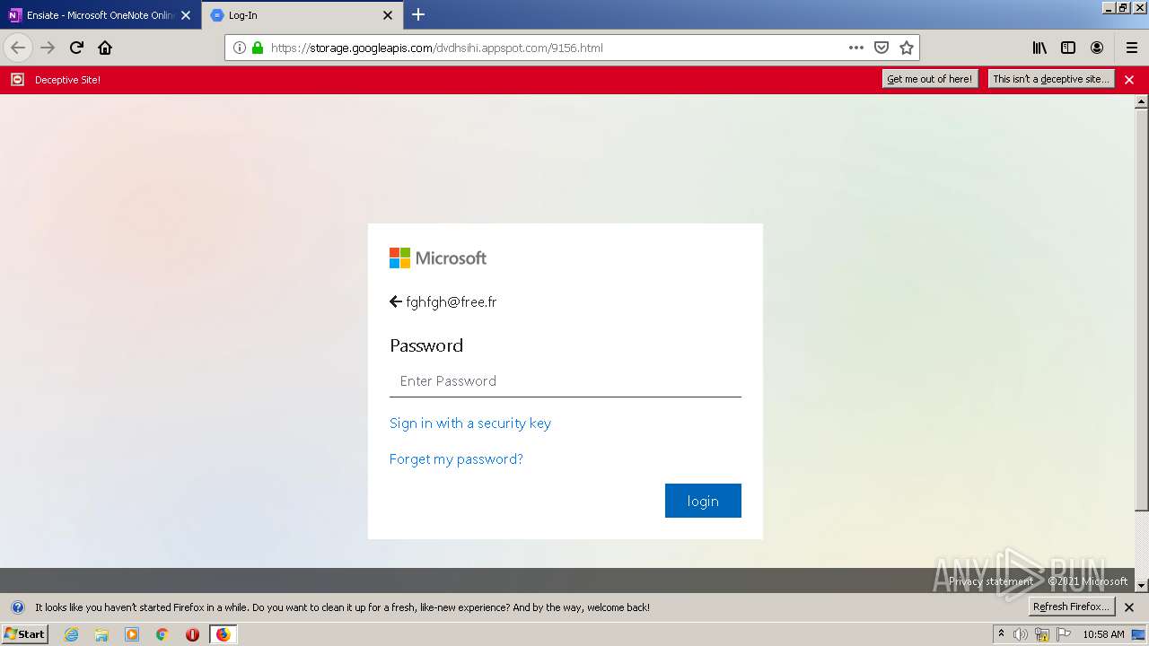 Malware analysis https://onedrive.live.com/redir?resid=7081A261A764A397 ...