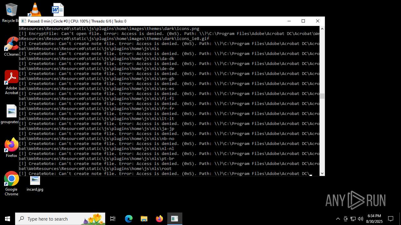 Malware analysis JACOB.exe Malicious activity | ANY.RUN - Malware ...