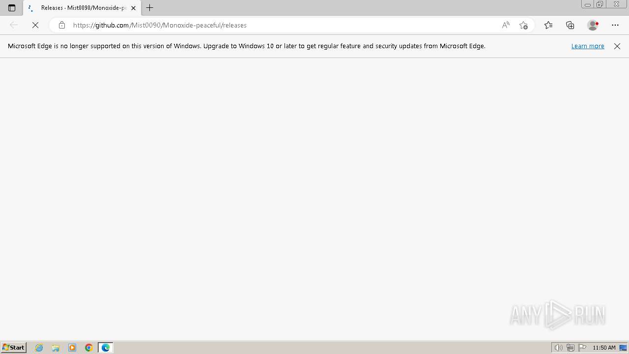 Malware analysis https://github.com/Mist0090/Monoxide-peaceful/releases Malicious activity | ANY ...