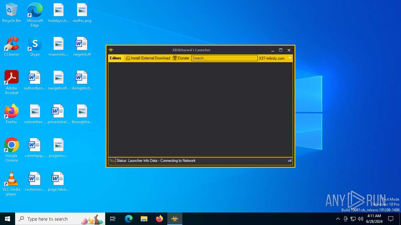 Analysis XB36Hazards Launcher.exe (MD5 ...