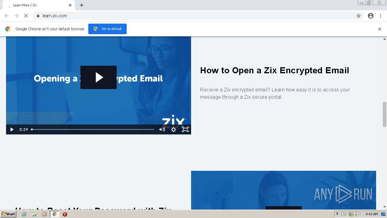 Malware analysis http://www.zixcorp.com/info/zixmail_ZMC Malicious activity | ANY.RUN - Malware ...