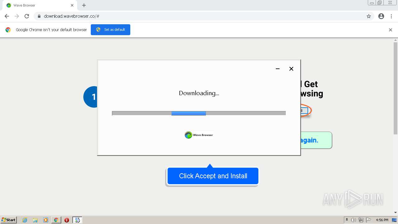 Malware analysis https://download.wavebrowser.co Malicious activity ...