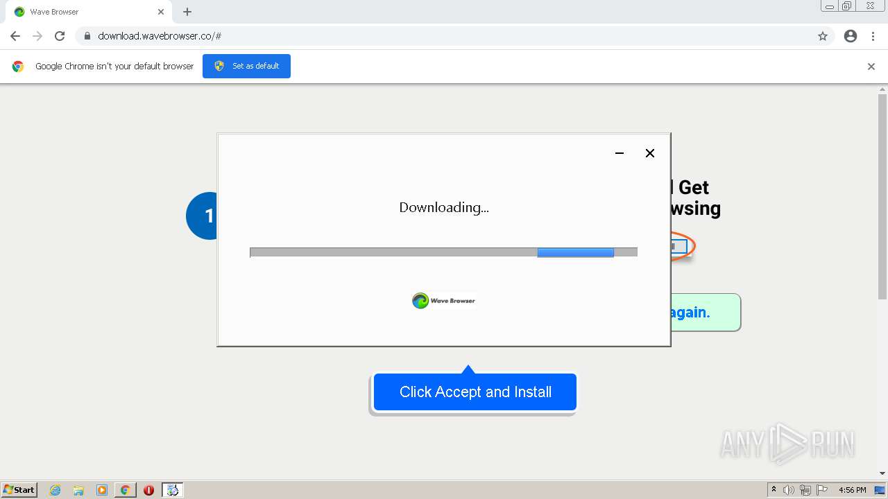 Malware analysis https://download.wavebrowser.co Malicious activity ...