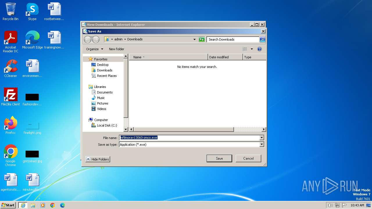 Malware analysis https://tmpfiles.org/dl/3771601/wfilmorav13060-zmco.exe Malicious activity ...