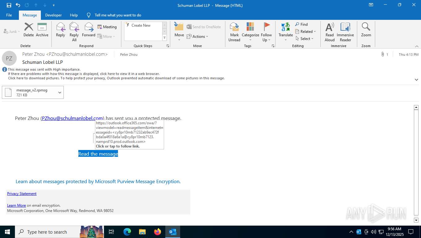 Malware analysis phish_alert_sp2_2.0.0.0.eml Suspicious activity | ANY ...