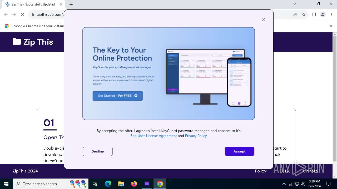 Malware Analysis Zipthis.exe Malicious Activity