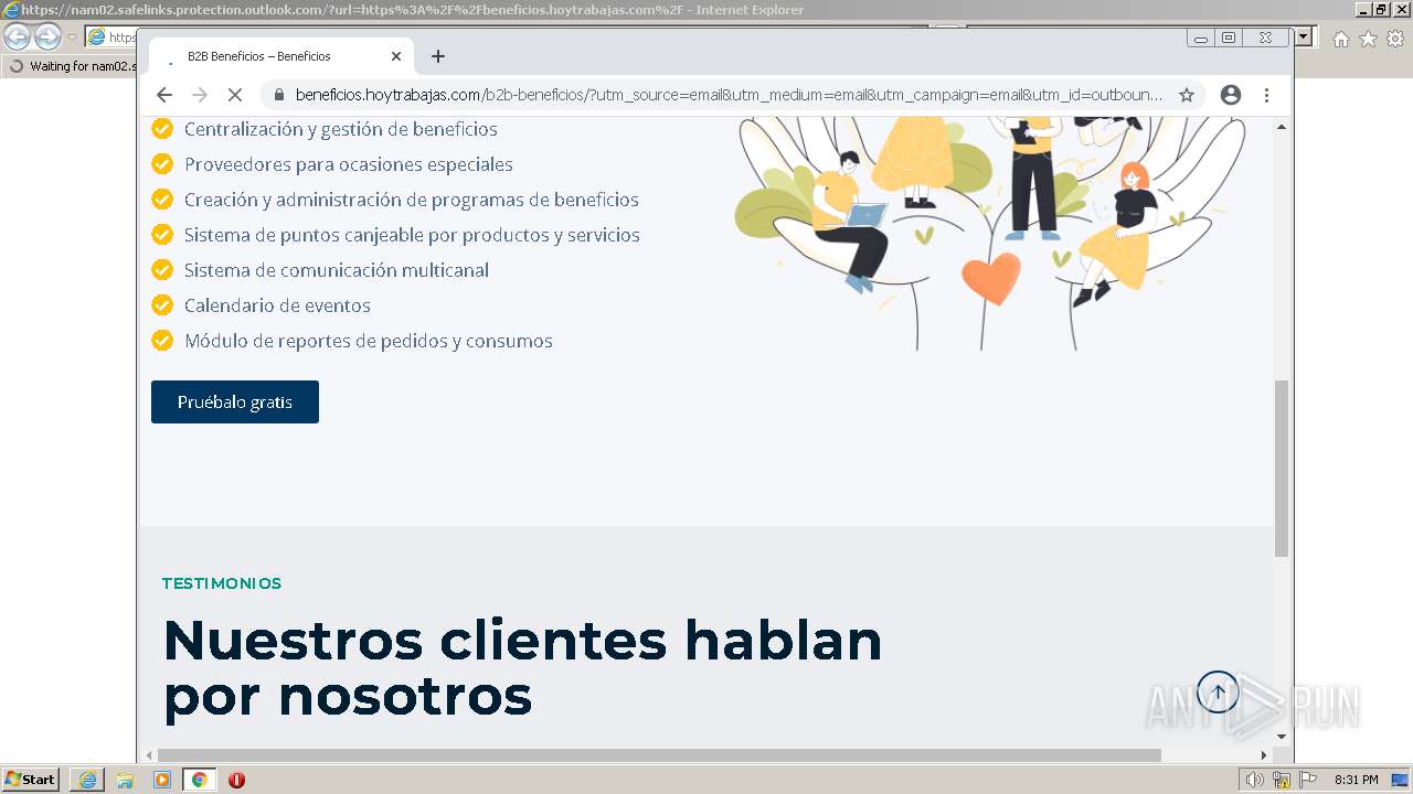 Malware Analysis Https: Nam02.safelinks.protection.outlook.com ?url