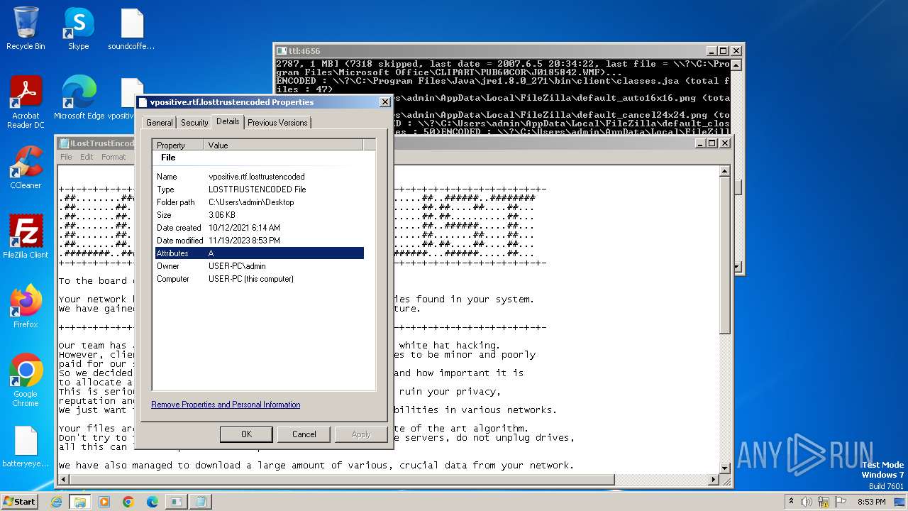 Analysis ransomware.exe (MD5: 4AE8EFC6C80FE086AA27117619718FC2 ...