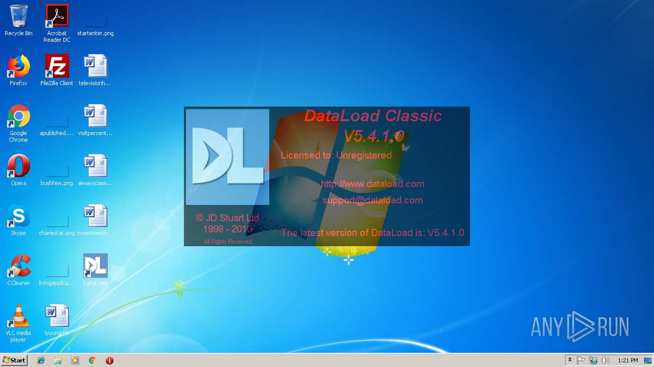 Malware analysis http://www.dataload.com/dlsetup.exe Malicious activity | ANY.RUN - Malware ...