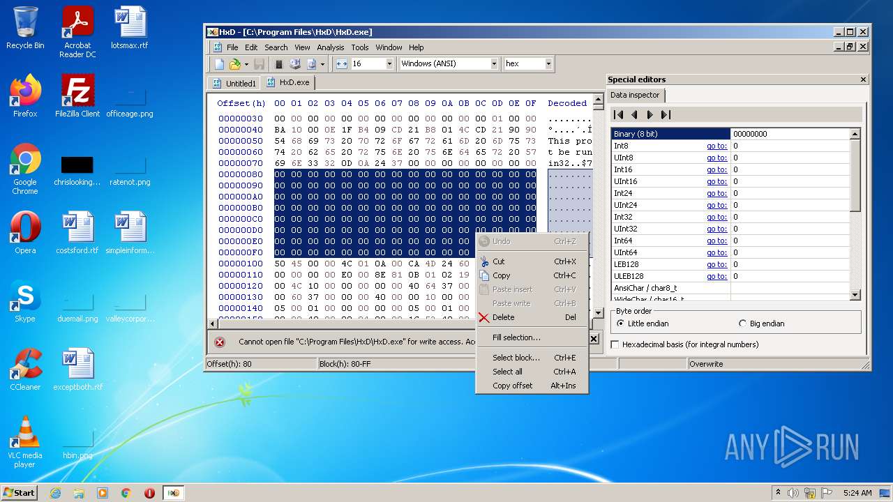 Malware Analysis Hxdsetup.zip Malicious Activity