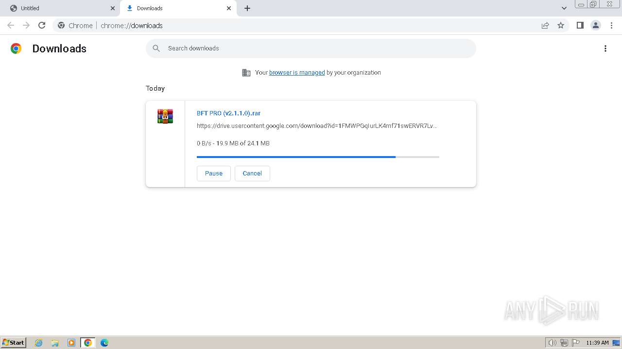 Malware analysis https://drive.usercontent.google.com/download?id ...