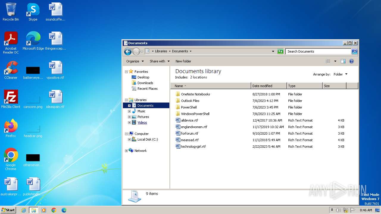 Malware Analysis Setup Lib V3.exe Malicious Activity