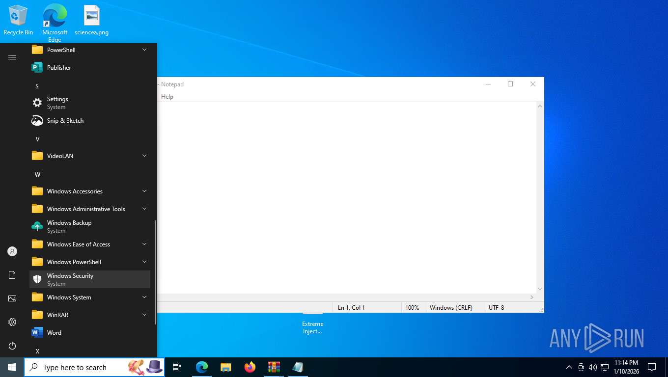 Malware analysis https://gofile.io/d/zeNXz9 Malicious activity | ANY ...