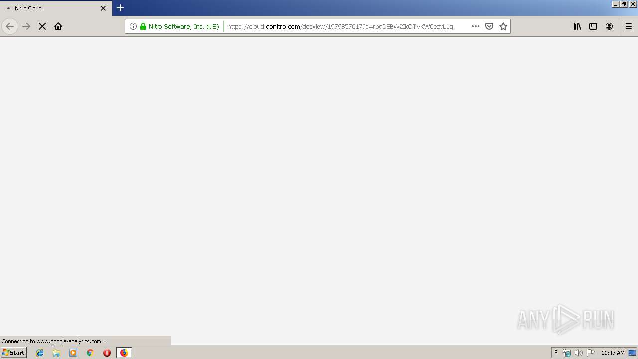 Malware analysis https://r6ws0xrm.r.eu-west-1.awstrack.me/L0/https:%2F%2Fcloud.gonitro.com ...