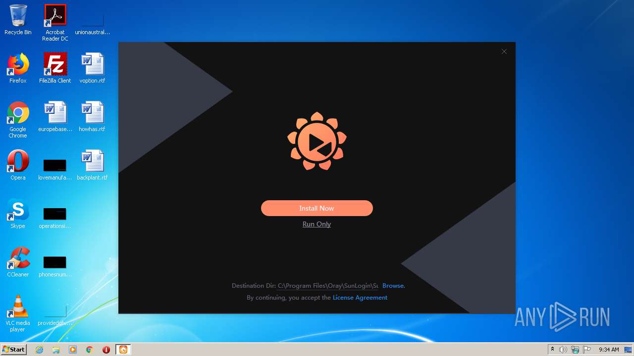 Malware analysis SunloginClient_10.5.0.29613.exe Malicious activity | ANY.RUN - Malware Sandbox ...