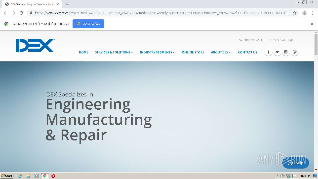 Malware analysis https://urldefense.proofpoint.com/v2/url?u=https-3A__track.edexdeals.com_y.z ...