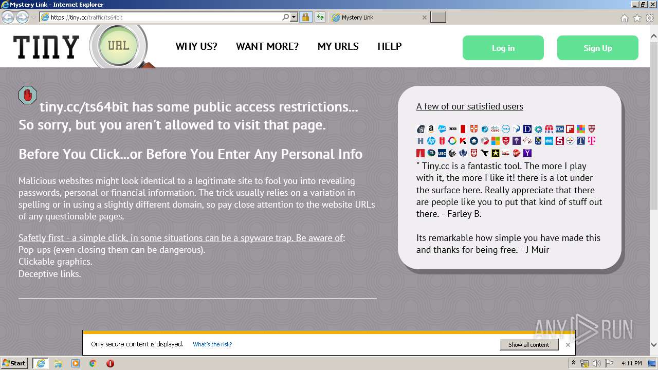 Malware analysis http://tiny.cc/ts64bit Malicious activity | ANY.RUN ...