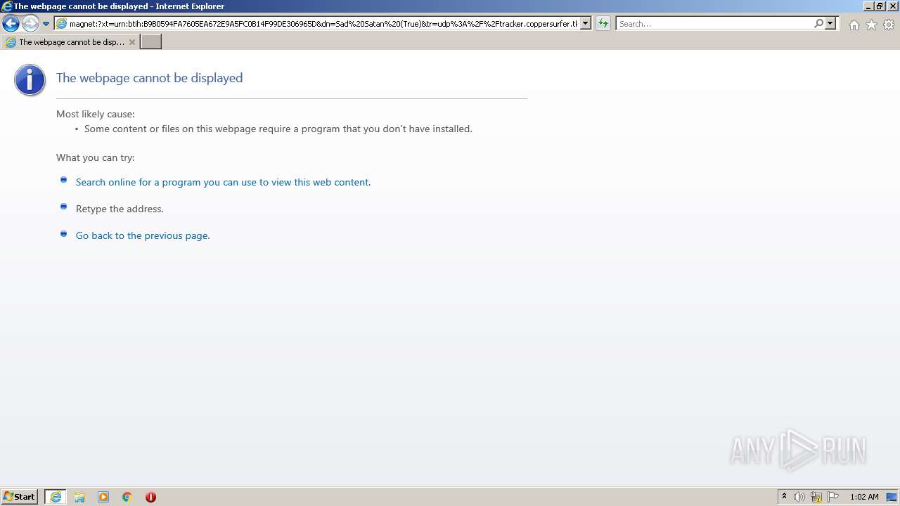 Malware analysis https://thepiratebay.org/description.php?id=13279822 ...