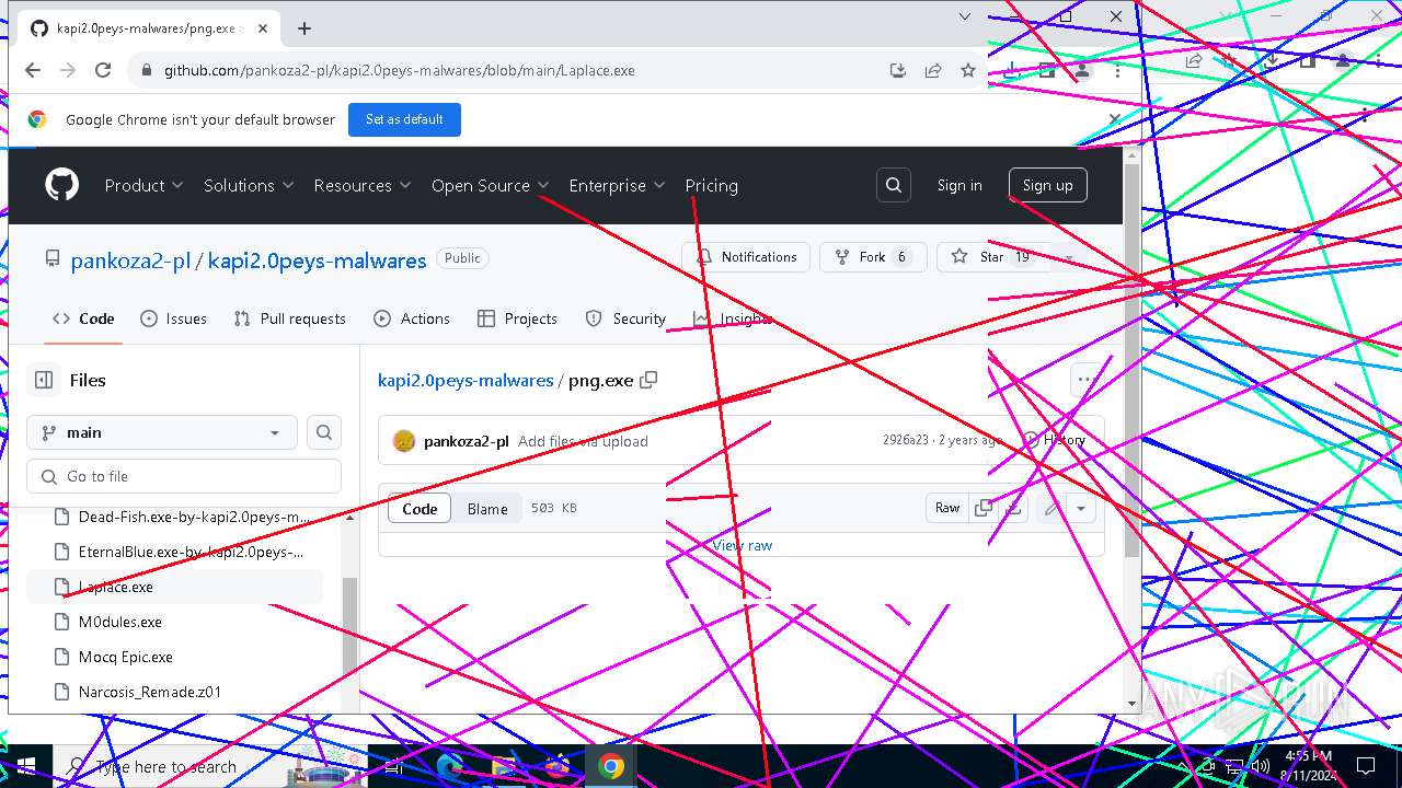Malware analysis https://github.com/pankoza2-pl/kapi2.0peys-malwares Malicious activity | ANY ...