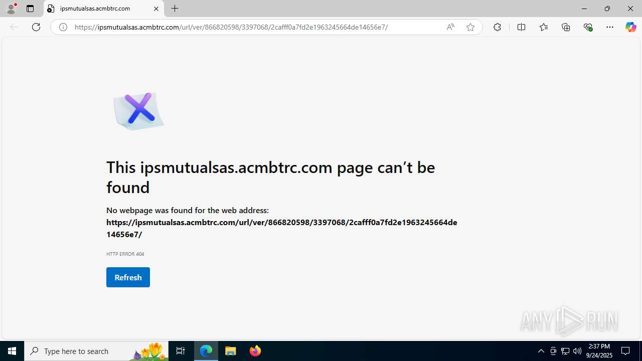 Malware analysis https://nam02.safelinks.protection.outlook.com/?url ...