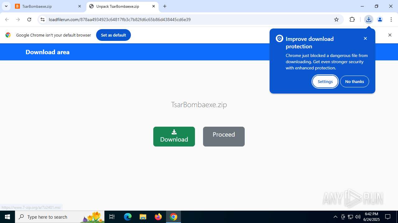 Analysis https://buzzheavier.com/bphsrreusf1i Malicious activity ...