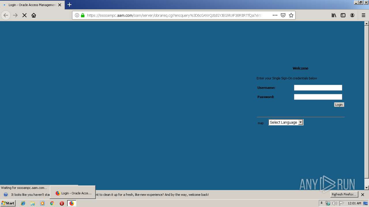 Malware analysis https://r12supplier.aam.com/OA_HTML/AppsLogin ...
