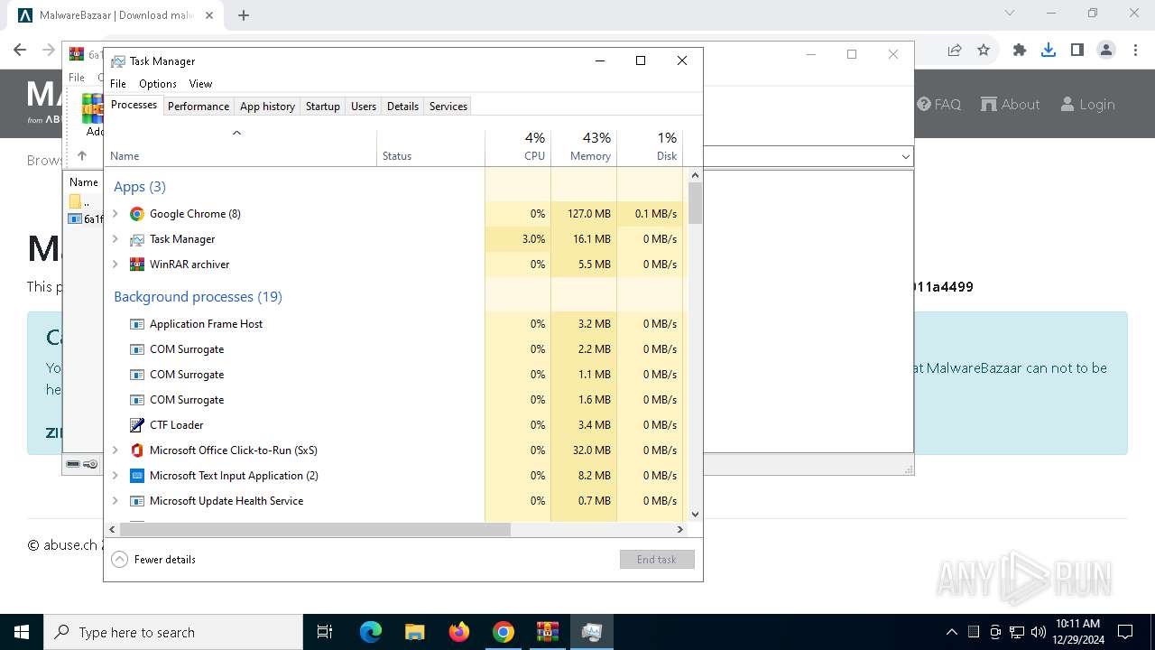 Analysis https://bazaar.abuse.ch/download ...