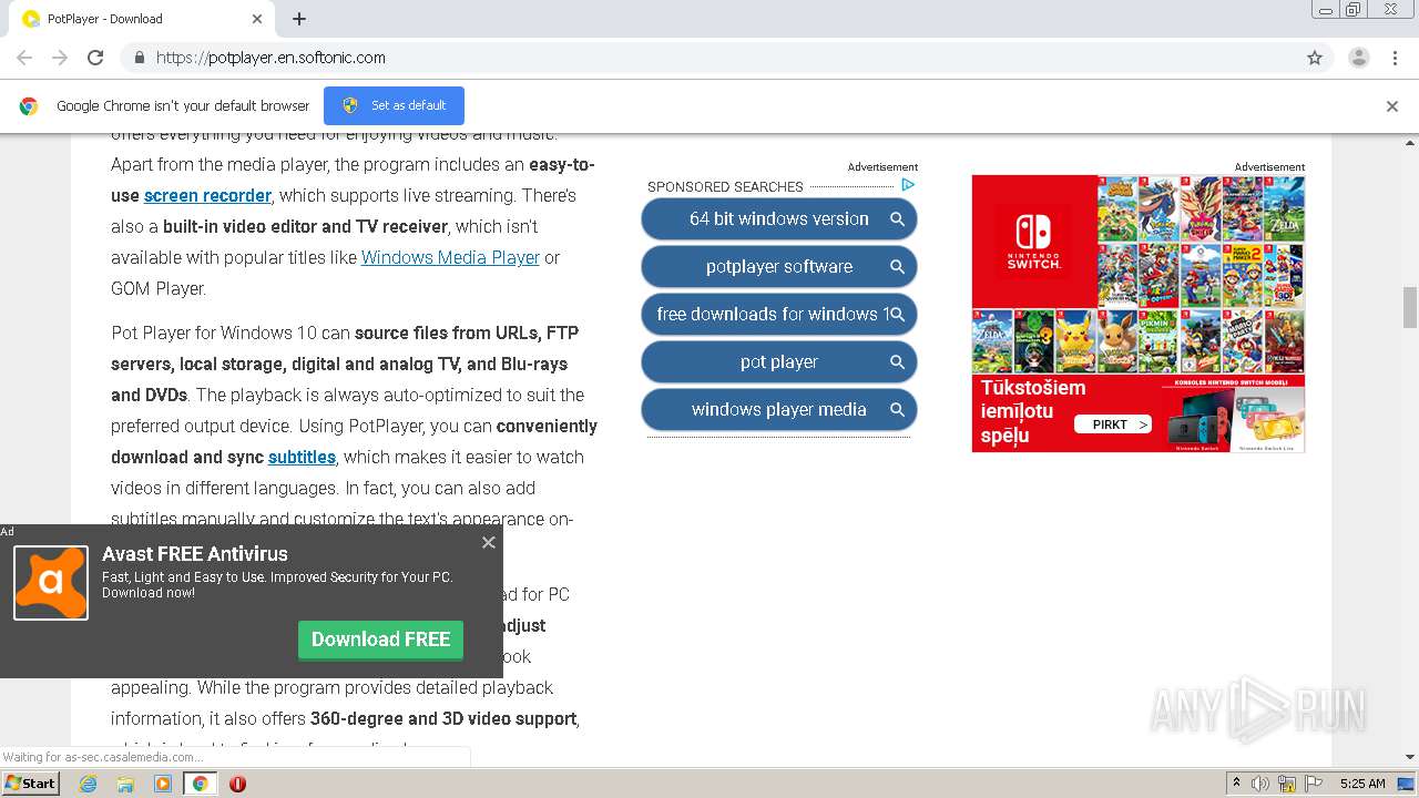 Malware analysis https://potplayer.en.softonic.com/ Malicious activity | ANY.RUN - Malware ...