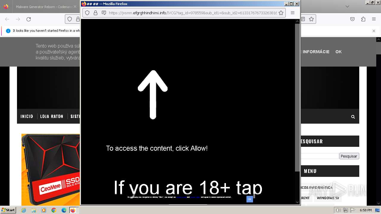 Malware analysis https://web.archive.org/web/20230702234824fw_/https://mgen.fast-dl.cc/malware ...