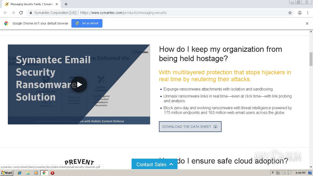 Malware analysis http://www.messagelabs.com/email Malicious activity ...