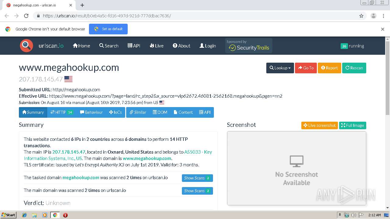 Malware analysis https://urlscan.io/result/b0eb4a5c-fd16-497d-921d ...