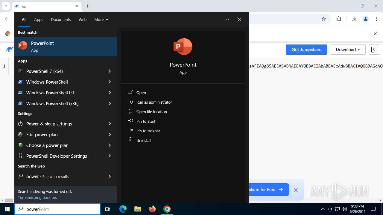 Malware analysis https://jumpshare.com/s/pWixW0diIhFVSODByWT9 Malicious ...