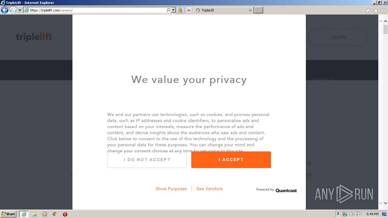 Malware analysis https://eb2.3lift.com Malicious activity | ANY.RUN - Malware Sandbox Online