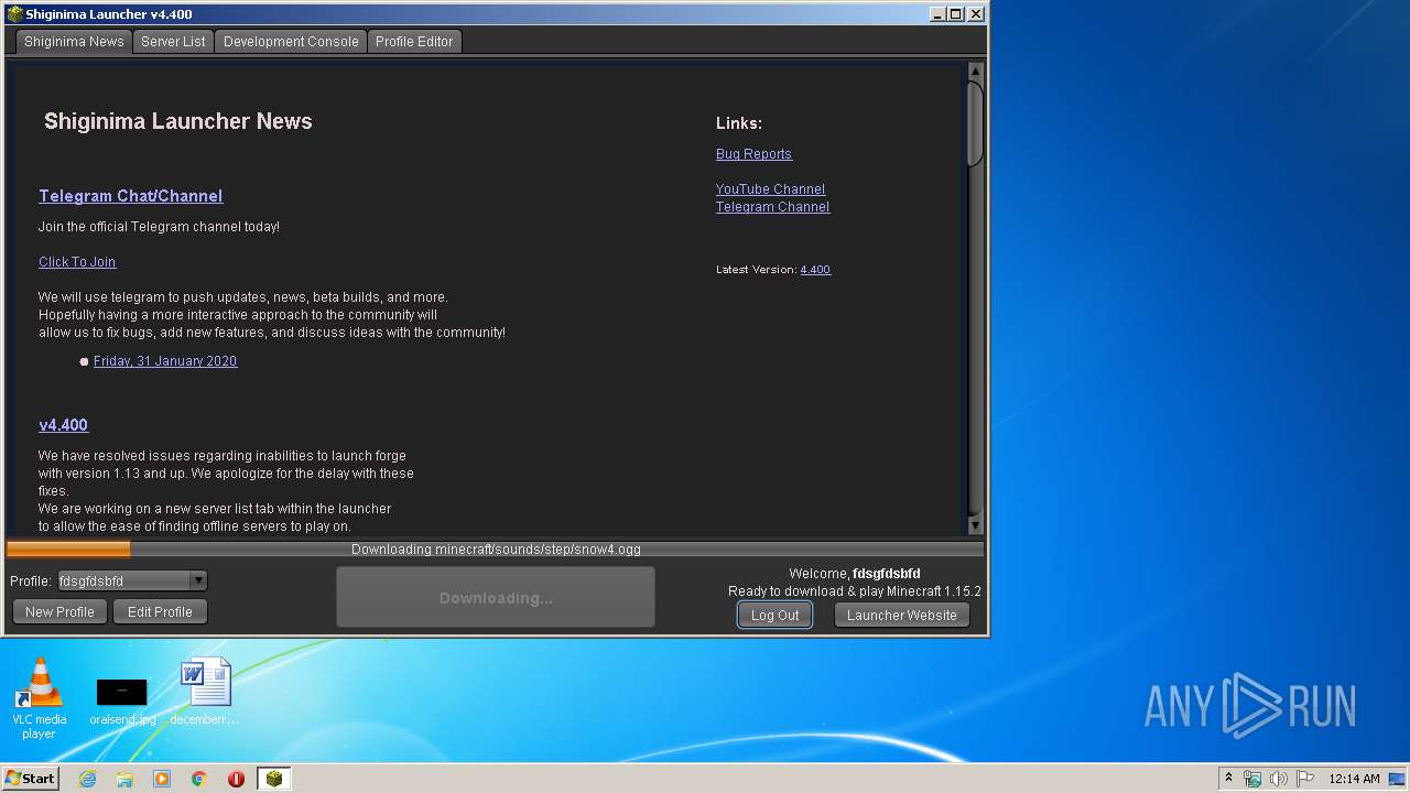 Malware Analysis Shiginima Launcher Se V4400.exe Malicious Activity 